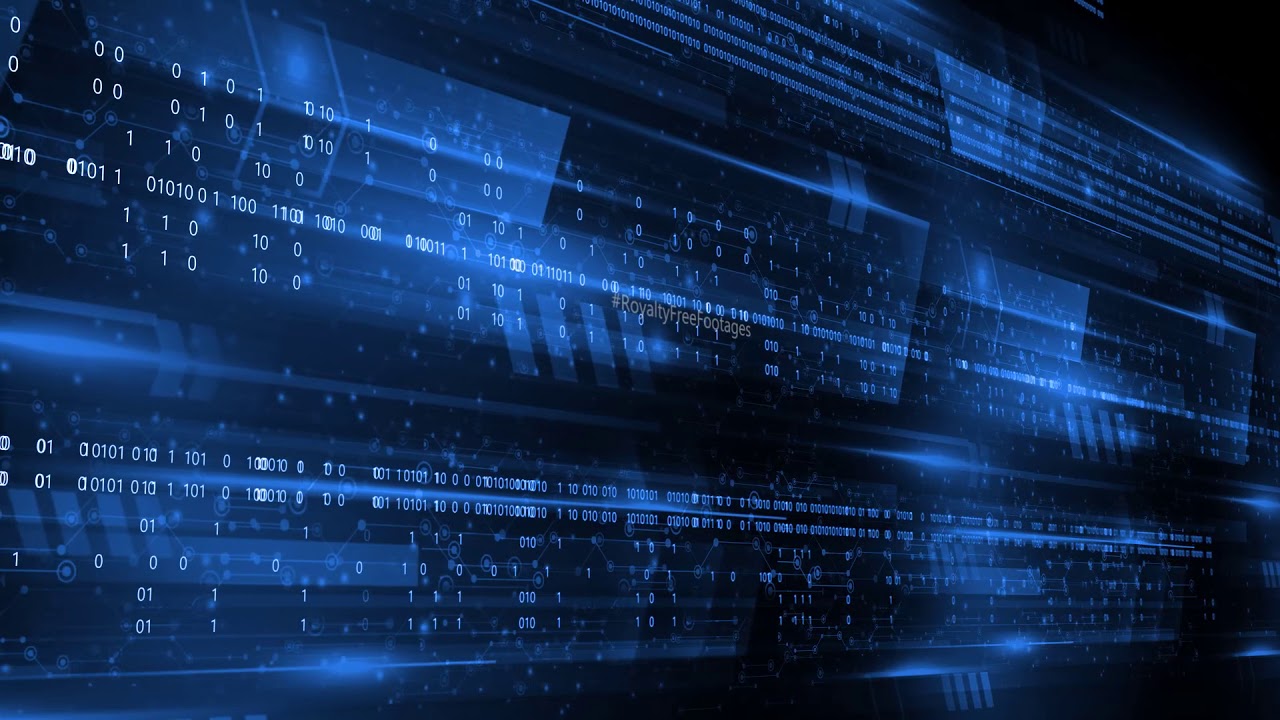 digital technology background loop | technology video background | high tech | Royalty Free Footages