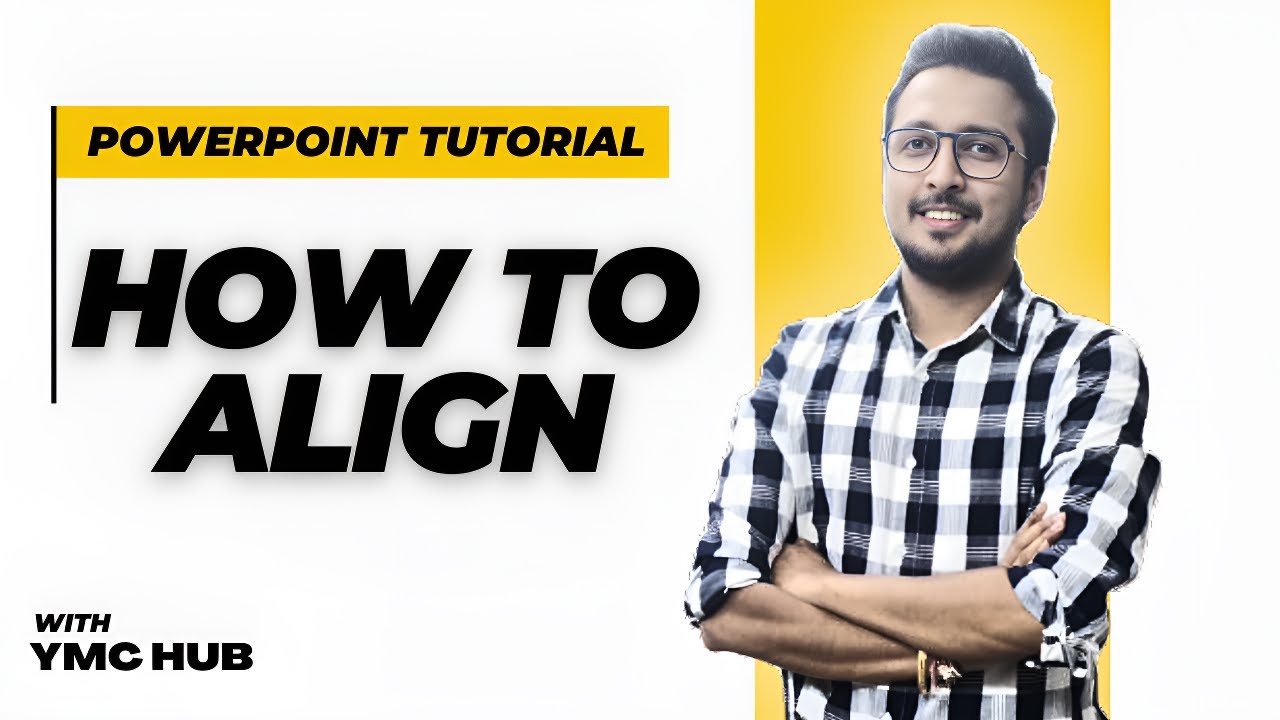 PowerPoint Tutorial - Align Objects Evenly Vertically and Horizontally | YMC HUB