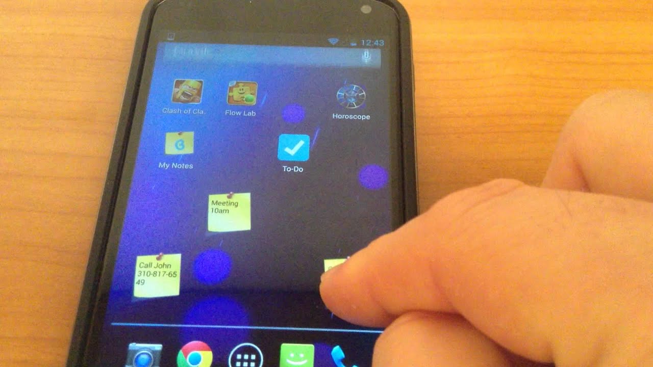 Notes Widget Demo [Android App]