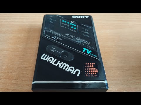 Sony WM F101 1985 - Sony Walkman radio Cassette player WM F | Reverb