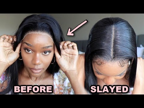 How To Transform A Basic Lace Wig To Look Natural | Tutorial | Cynosure Hair Twingodesses