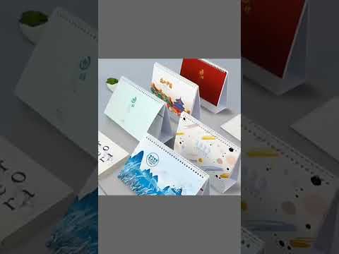 Completely Customizable 18 Monthly Small Desktop desk calendar 2024