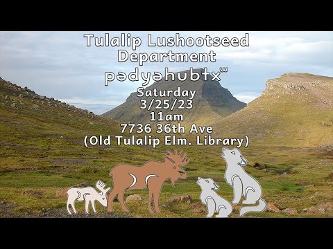 ʔupədyəhubtxʷ Live Lushootseed Storytelling – Tulalip Lushootseed
