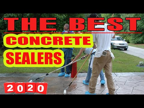 ✅ TOP 10: Best Concrete Sealers 2020
