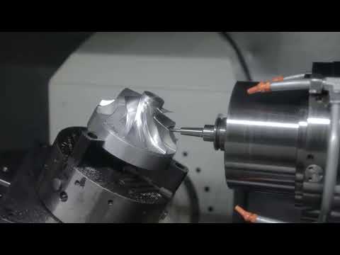 Ultra Precision 5-Axis CNC Machining of Impeller | CNC Manufacturing Services 🚀🛠️