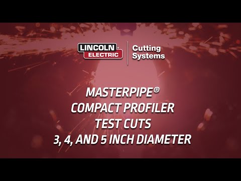MasterPipe® Compact Profiler Sample Cuts - 3, 4, 5 Inch Pipe Cutting