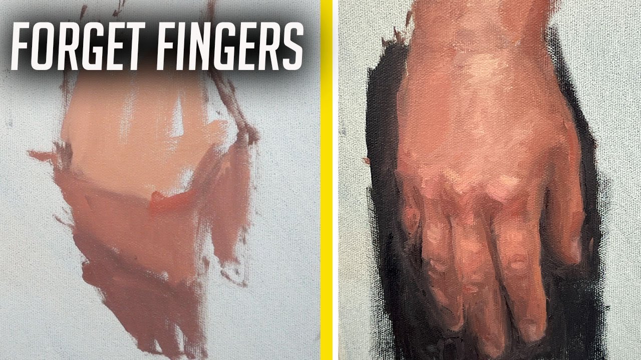 My Simple Method For Painting Hands
