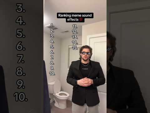 Ranking meme sound effects ????