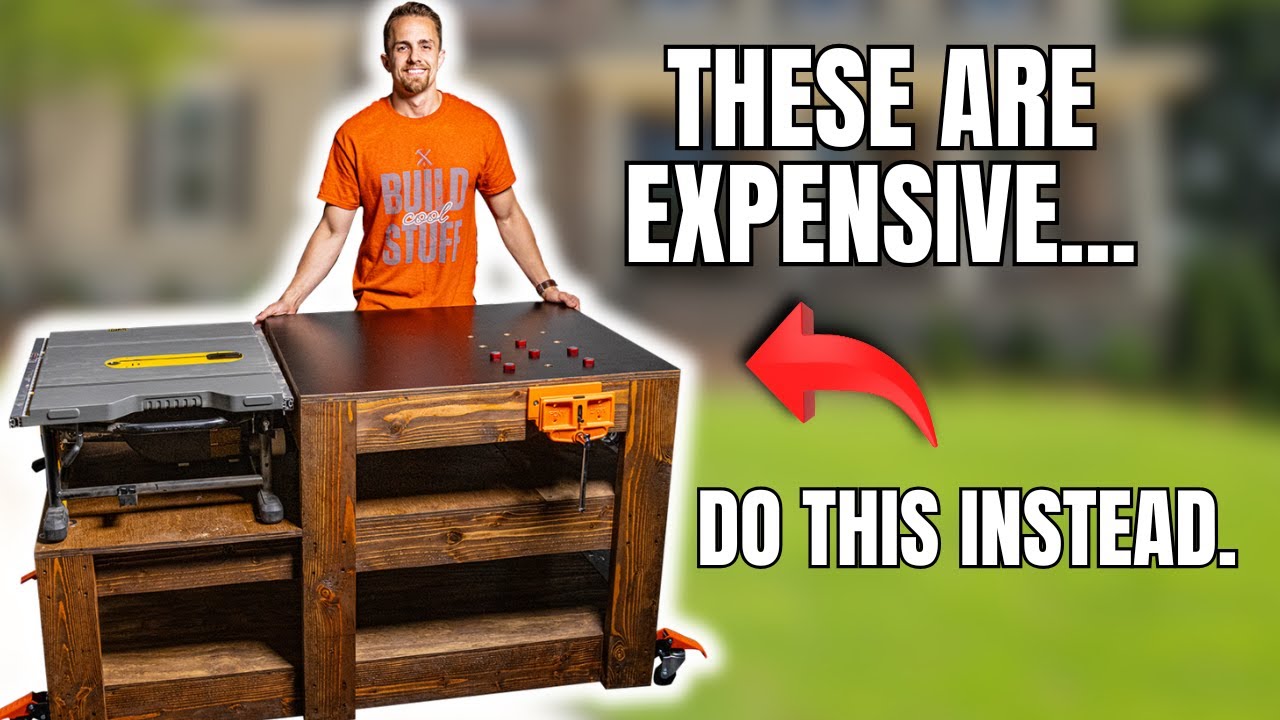 Easy DIY Workbench for Shop | Beginner Workbench + FREE PLANS!