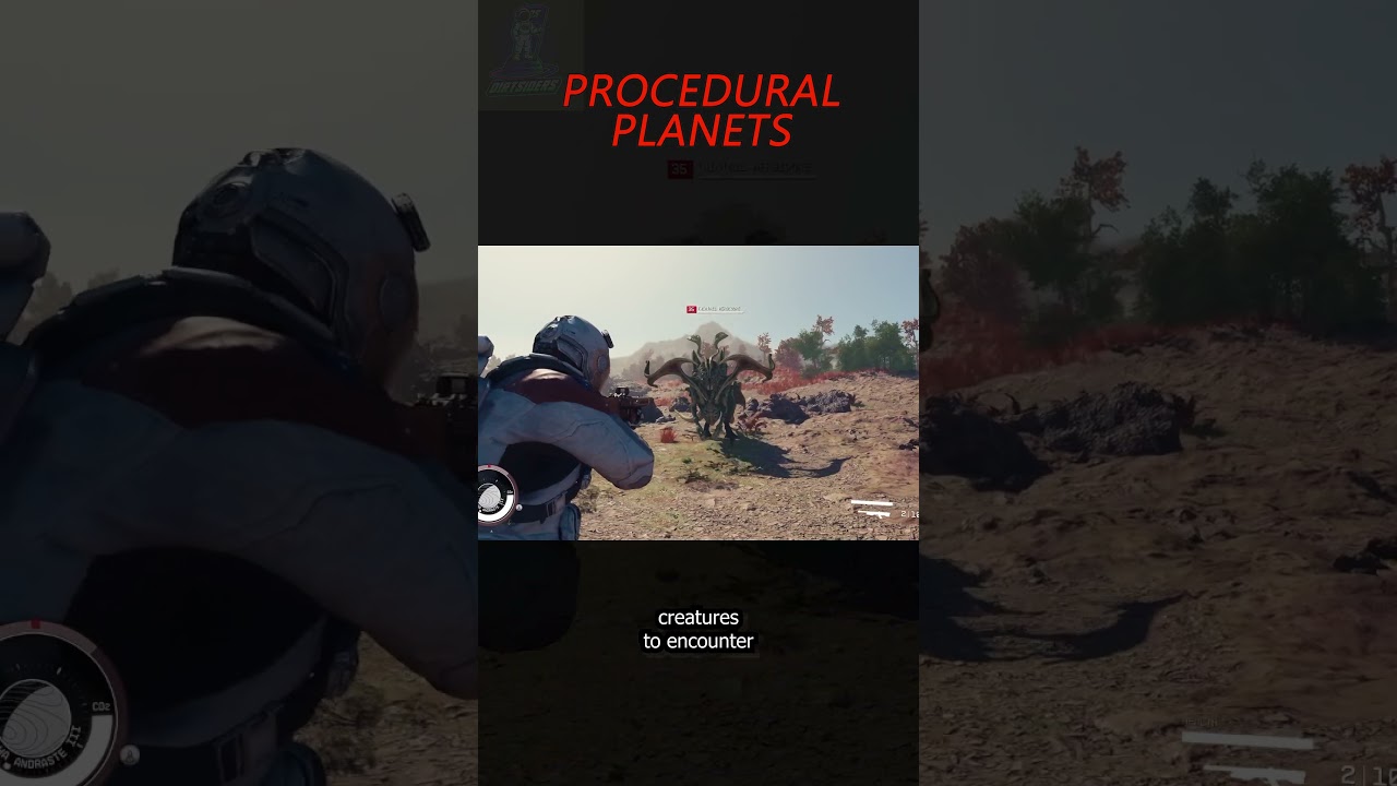 Procedurally Generated Planets in #starfield #gaming #xbox #pc  #bethesda