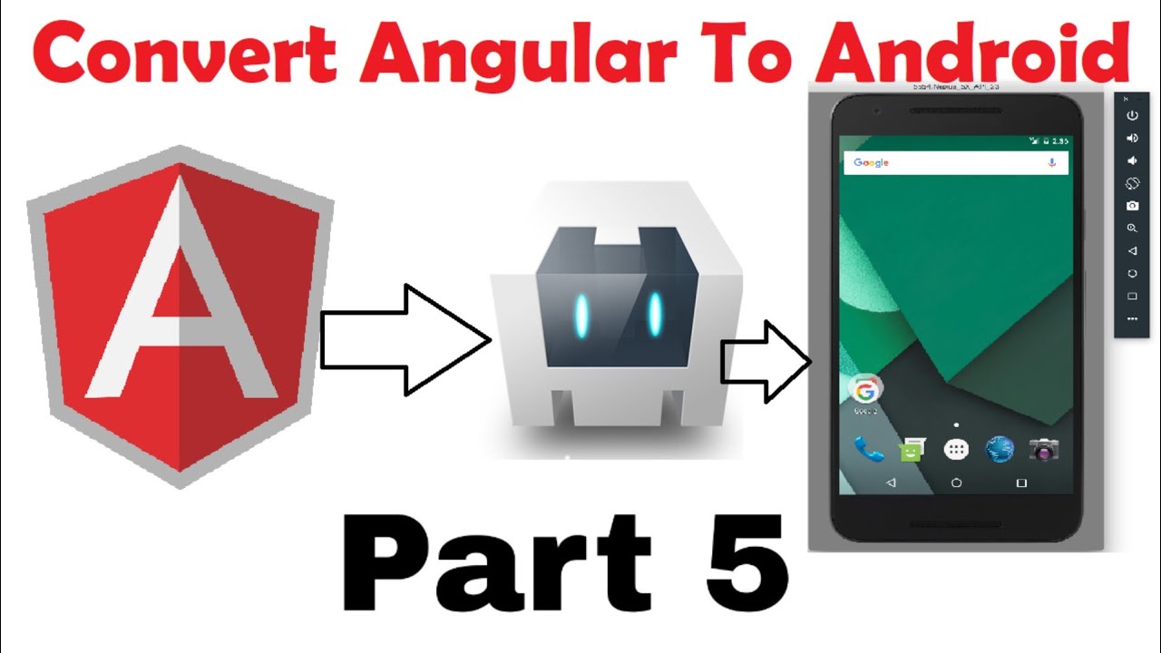 Convert Angular  App to Android App Using Apache Cordova Part-5