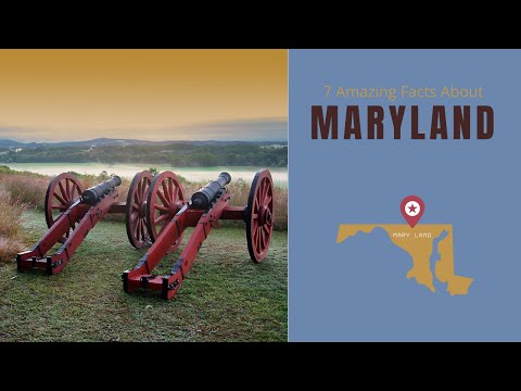 7 Amazing Facts about Maryland - Star Spangled Flags