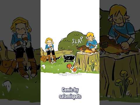 Link tries cooking for Zelda