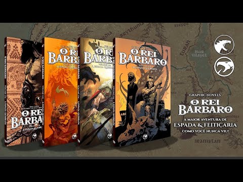 O Rei Bárbaro vol 1 2019 | Comics | Red Dragon Publisher HD Trailer