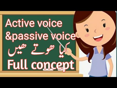 Active voice&passive voice definition and introduction.