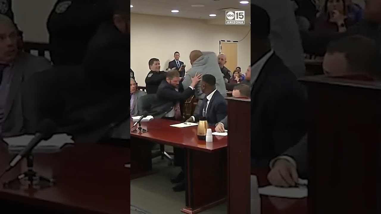 Sentencing hearing of Buffalo supermarket shooter Payton Gendron erupted in chaos #shorts