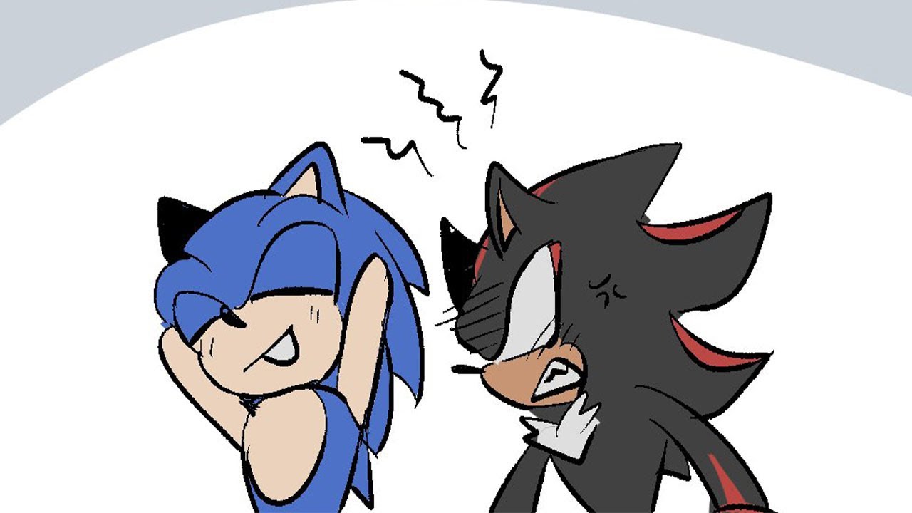 Sonadow - Their world | Sonic Comic Dub | Sky Comic