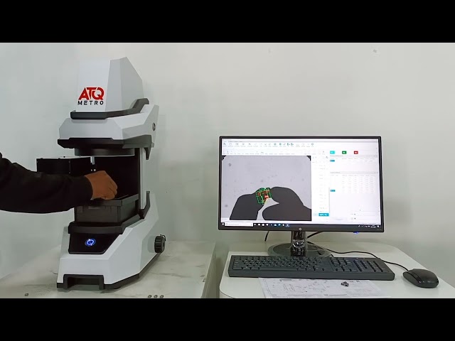 Auto Quick Measuring Machine - One Touch VMM Vertical Manufacturer from ...