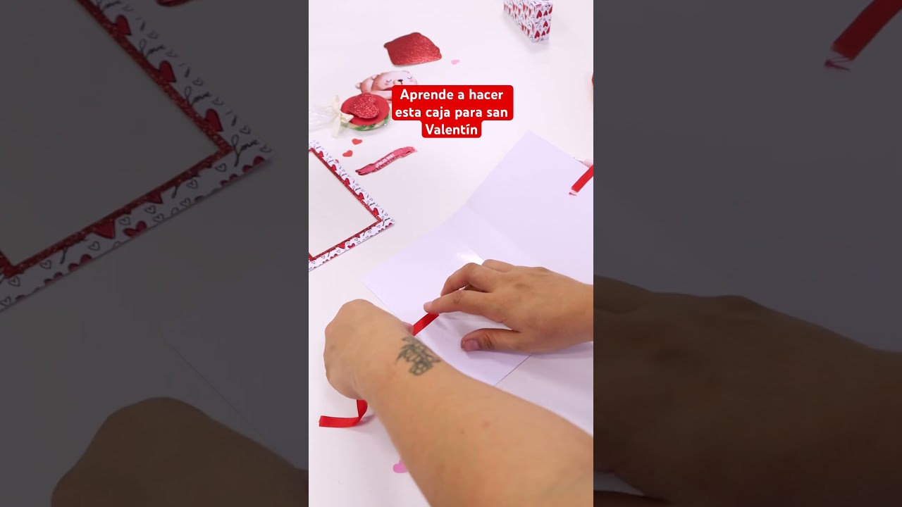 Caja para san Valentín: caja para el día de los enamorados