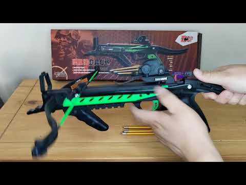 Hori-Zone 80lb Redback Pistol Crossbow - Black & Green Short Review