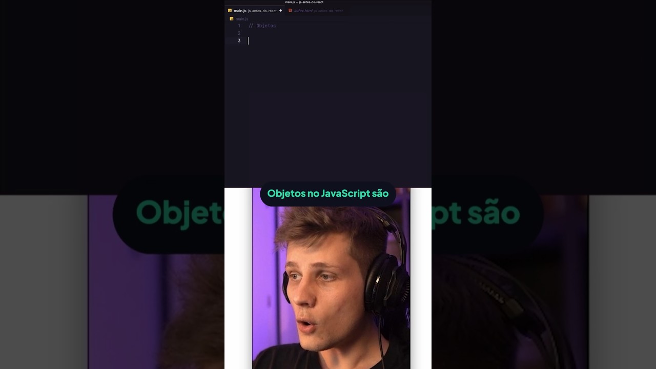 Objetos no JavaScript: o básico.