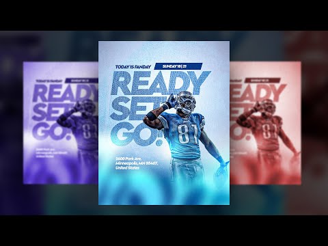 How to create top-notch Sports Posters in Photoshop