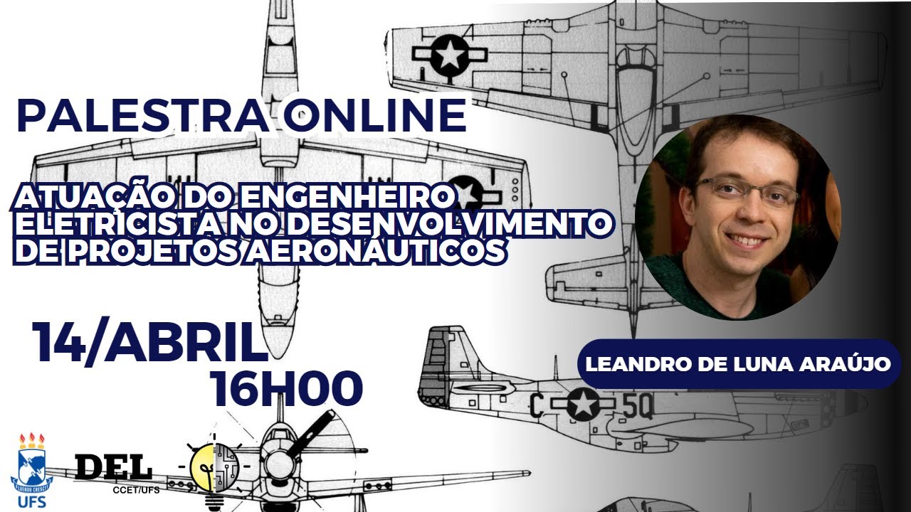 Atuação do engenheiro eletricista no desenvolvimento de projetos aeronáuticos - Leandro Araújo