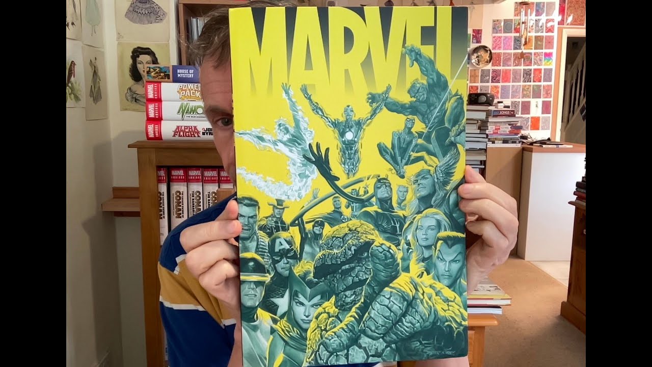 Marvel Treasury Edition by Alex Ross from Marvel June 2021 Book Review