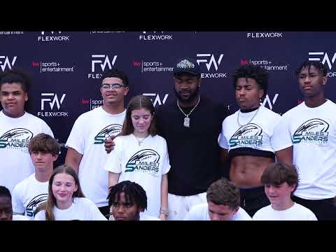 Miles Sanders Youth Football Camp Recap