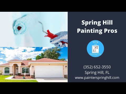 Exterior House Painters Near Me | www.painterspringhill.com | Spring Hill Painting Pros