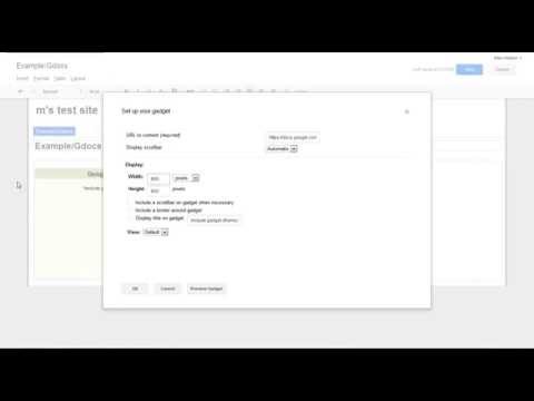 How to embed a Google doc in a webpage HD