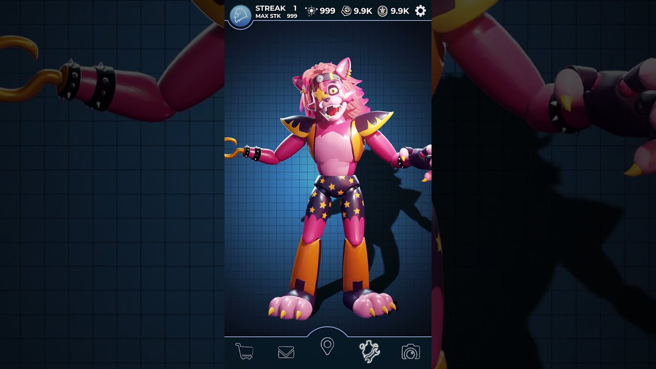 Stylized Glamrock FoxyFNaF Workshop Animation