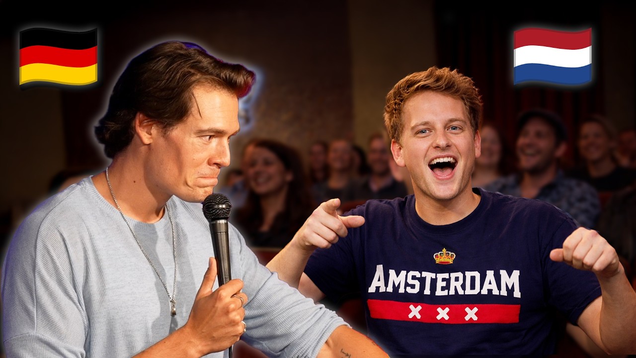 German Roasts Dutch Guy | Mario Adrion | Crowd Work