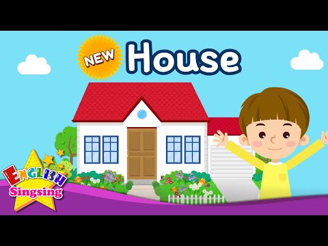 [NEW] House (v2) - Kids vocabulary - Parts of the House - English educational video