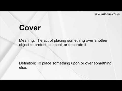 Cover Meaning