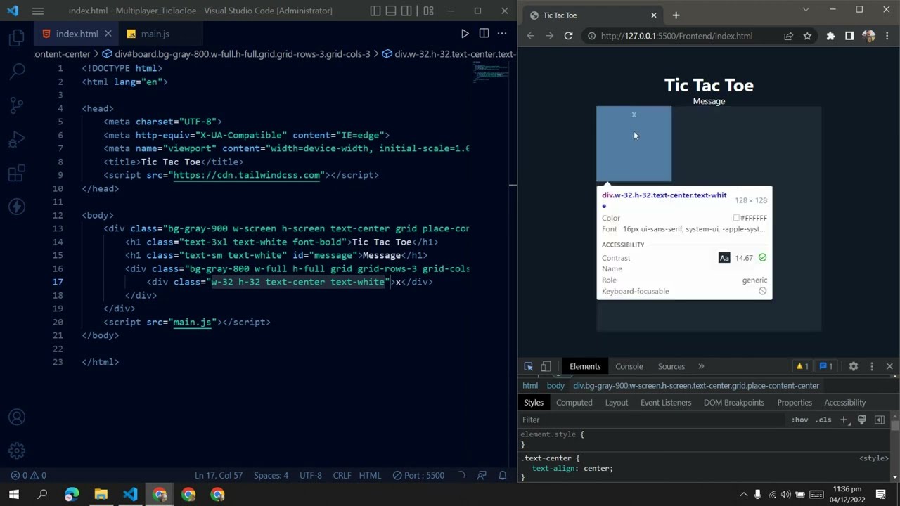 Building a Multiplayer Tic Tac Toe Game with Socket.io and NodeJS | Galaxy.ai
