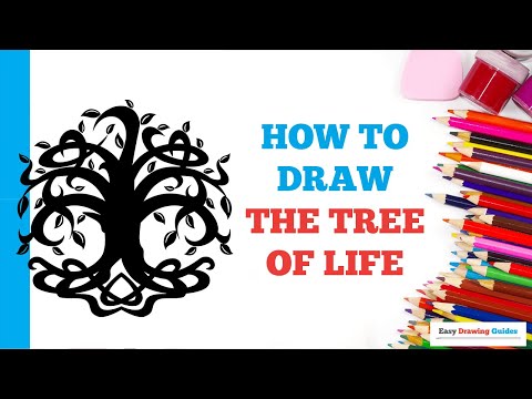 How to Draw The Tree of Life in a Few Easy Steps: Drawing Tutorial for Beginner Artists