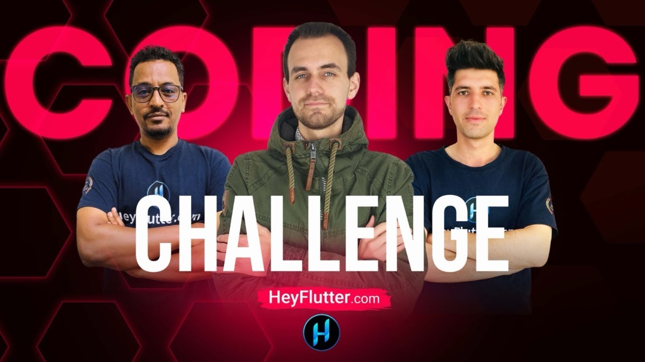 Flutter Coding Challenge 🙋‍♂️🙋‍♀️ (Livestream)