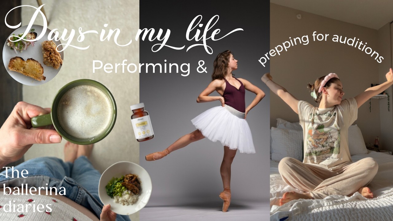 performing *post injury* and LOCKING TF in for my upcoming audition | the ballerina diaries