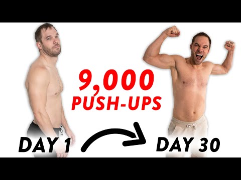 An Olympian Did 300 Pushups for 30 Days to Try and Get Ripped