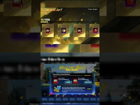 Purchase gift /return purchase rebate bonus gift #pubgmobile #nsshiblugaming #uc #purchase #shorts