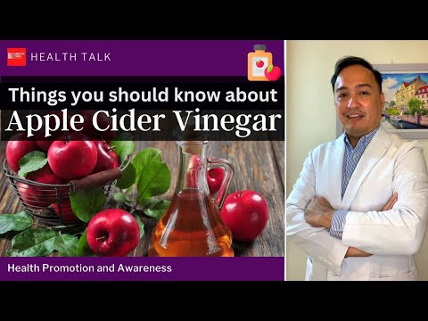 Health benefits of Apple Cider Vinegar