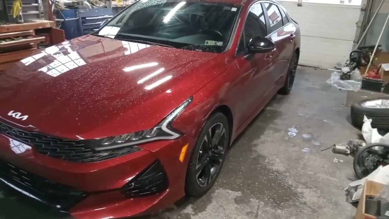 Kia K5 Paint Code Locations