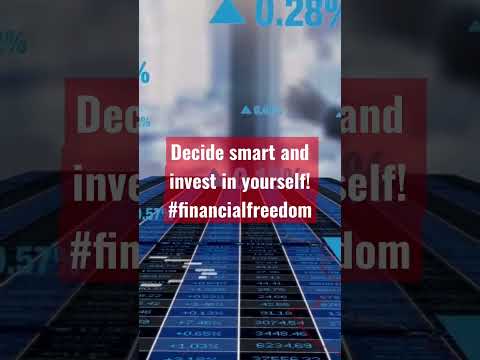 Invest in yourself and become financial free! #financialfreedom #investment #personaldevelopment