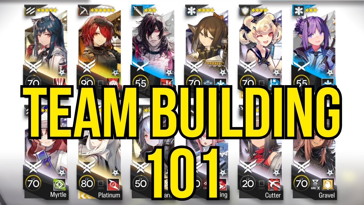 How to build a team in Arknights