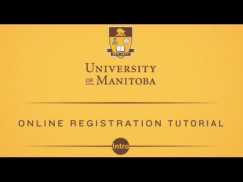 Introduction to online registration tutorials