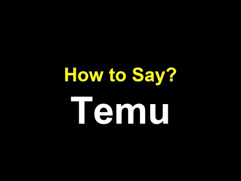 How to Pronounce Temu | Correct Brand & Name Pronunciation Guide