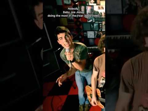 Joe Jonas invented Disknees😂 #JonasBrothers #year3000