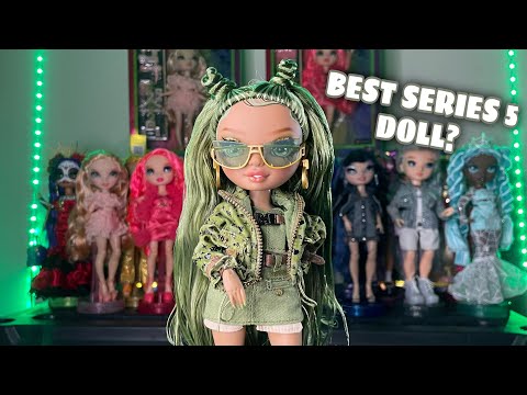 RAINBOW HIGH SERIES 5 OLIVIA WOODS DOLL UNBOXING & REVIEW