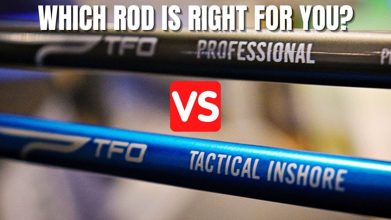 TFO Professional Series VS Tactical Inshore [Spinning Rod Comparison]